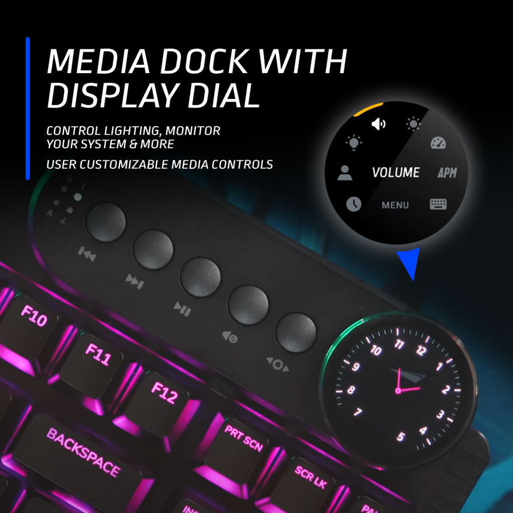 Everest Max - Modular hotswap mechanical keyboard with displays – MOUNTAIN